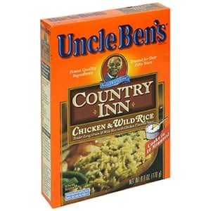 Amazon.com : Uncle Ben's Country Inn Rice Dishes, Chicken and Wild Rice ...