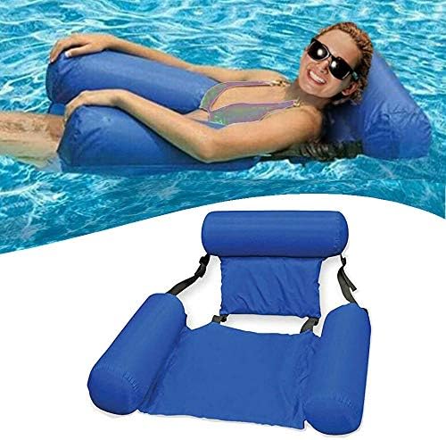 Inflatable Swimming Floating Chair Pool Float Lounge Adults Water ...