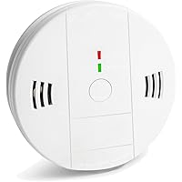 First Alert 9120BA Hardwire Smoke Alarm w/ 9V Battery, Smoke Detector ...