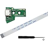 Amazon.com: Gametown 12 Pin USB Charging Port Socket Board JDS-011 with Flex Ribbon Cable for ...