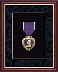 Amazon.com - Purple Heart Medal Display Frame - Museum-Quality Matting ...