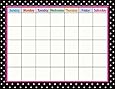Amazon.com : Teacher Created Resources Black Polka Dots Calendar Chart ...