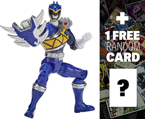 Buy Dino Steel Blue Ranger: Power Rangers Dino Super Charge Mini-Action ...