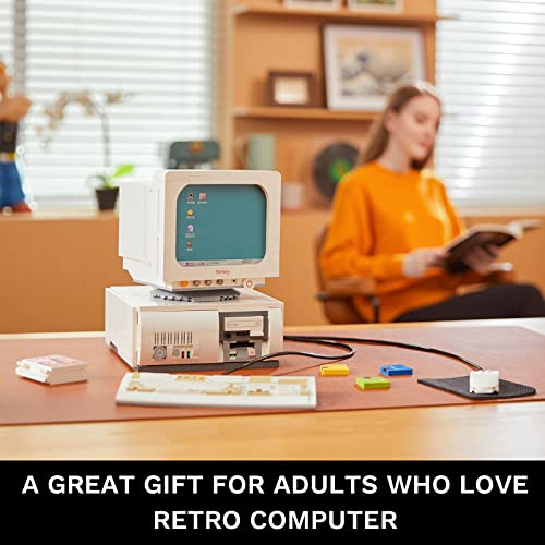 Computer Building Set, Construction Retro Computer Model Building Kits ...