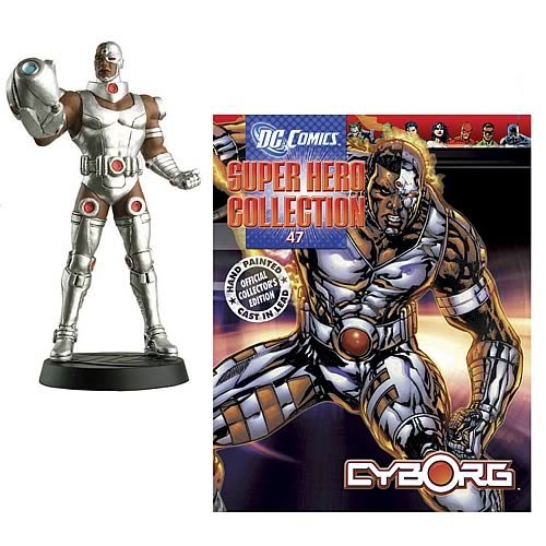 DC Superhero Cyborg Figurine and Collection Magazine - Want It All