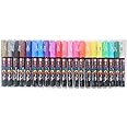 Amazon.com: Uni Posca Paint Marker Pen, Extra Fine Point(PC-1M), 21 ...