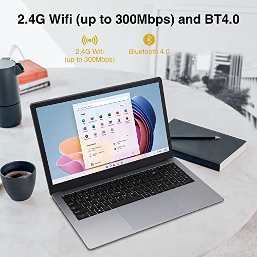 Windows 10 Pro Laptop, BiTECOOL 15.6 inches FHD(1920x1080) Display Pc ...