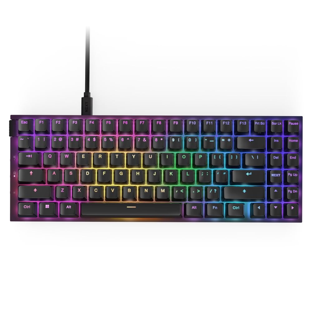 NZXT Function 2 MiniTKL Wired Tenkeyless Optical Gaming Keyboard - 8K ...