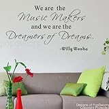 Amazon.com: We Are the Music Makers and We Are the Dreamers of Dreams ...