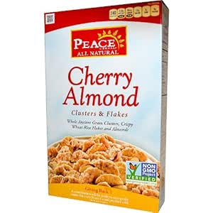 Amazon.com: Peace Cereal All Natural Cereal Cherry Almond - 11 oz ...