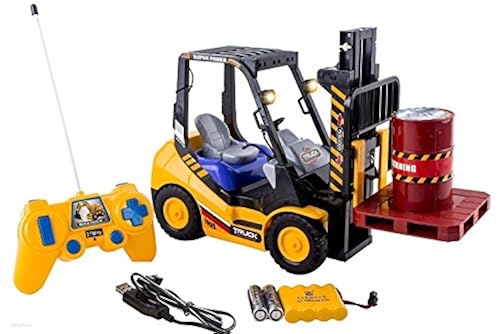 WolVolk 6-Channel Electric Remote Control Forklift - Functional RC ...