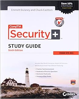 Amazon.com: CompTIA Security+ Study Guide: SY0-401: 9781118875070 ...