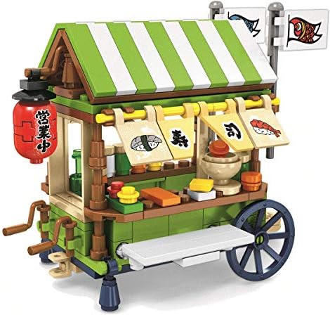 Exclusive Mini City - Sushi Cart - Custom Design Bricks - Compatible ...