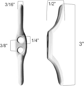 Amazon.com: White Metal Safety Cord Wraps (Cleats) for Window Blinds ...