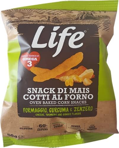 Life Snack Life Cheese, Turmeric, Ginger Corn Sticks, 50 g price in ...