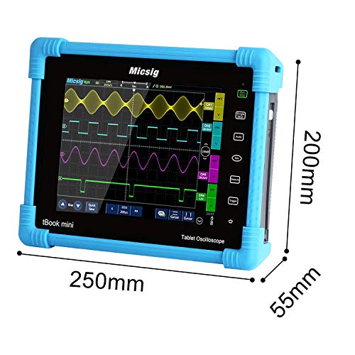 Micsig Digital Tablet Storage Oscilloscope 100MHz 4CH TO1104 | Pricepulse