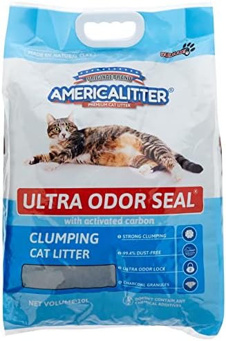 America Litter Lemon Clumping Cat Litter, Multi-Colour, CLAMERICA price ...