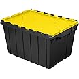 Akro-Mils 66486 12-Gallon Plastic Stackable Storage Keepbox Tote ...