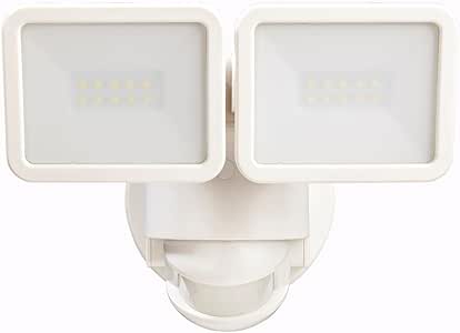 Defiant DFI-5999-WH 180 Degree White Motion Activated Outdoor LED Light ...