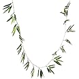 Amazon.com: 9 Foot Long - Green Bamboo Garland - Tiki Luau Decoration ...