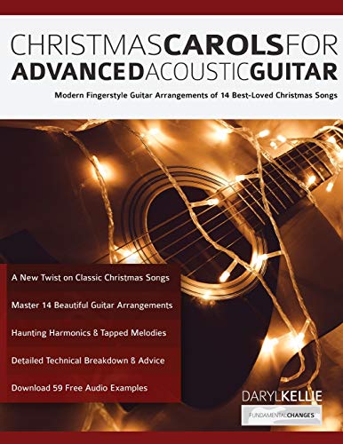 Amazon.com: Christmas Carols for Advanced Acoustic Guitar: Modern ...