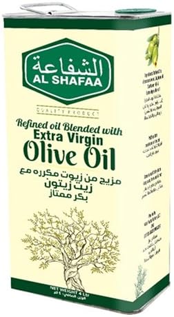 Al Shafaa Refined Oil Blended with Extra Virgin Olive Oil, 4L price in ...