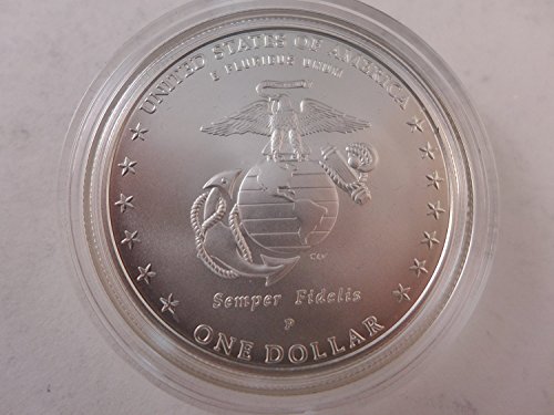 Amazon.com: 2005 P Marine Corps 230th Anniversary Silver Dollar ...