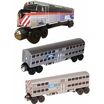 Amazon.com: Whittle Shortline Railroad CSX Autorack Wooden Train Car ...