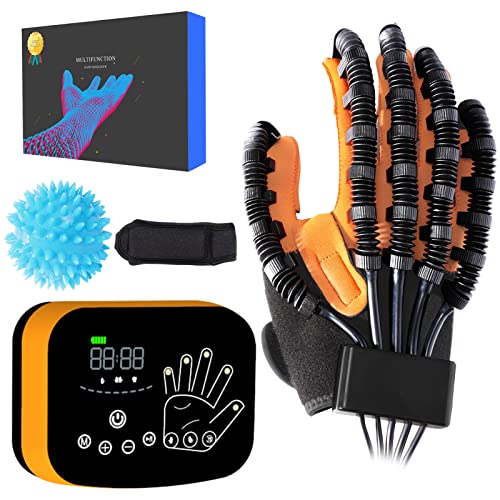 MZU Upgraded Hand Rehabilitation Robot Glove,Arthritis Stroke Glove ...