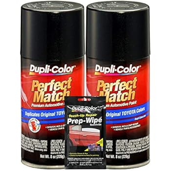 Amazon.com: Dupli-Color Black Sand Pearl Exact-Match Automotive Paint ...