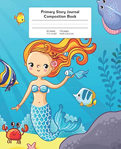 Primary Story Journal Composition Book: Grade Level K-2 Draw and Write ...