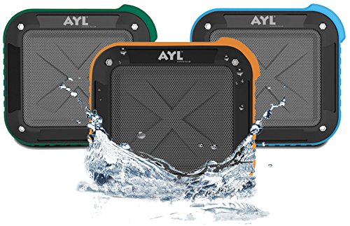 AYL Soundfit Portable Outdoor and Shower Bluetooth 5.0 Speaker, IPX6 ...