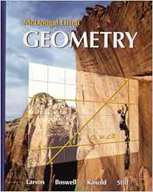 Amazon.com: Geometry (Holt McDougal Larson Geometry): 9780618595402 ...