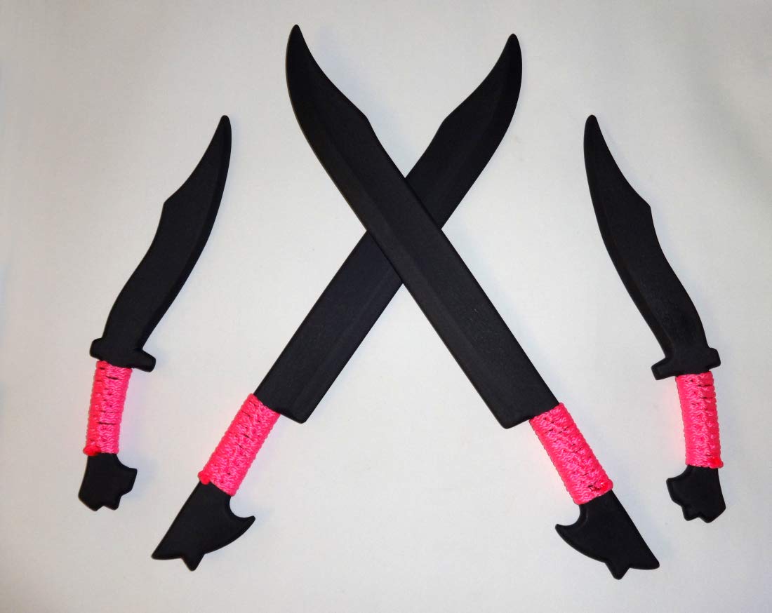 Buy Philippine Bolo Practice Samurai s Black Pair Training Pink ...