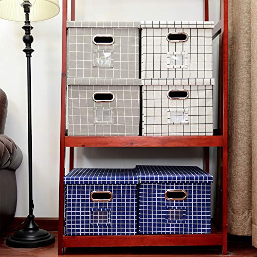 Upgraded Collapsible Hanging File Storage Boxes with Smooth Sliding ...