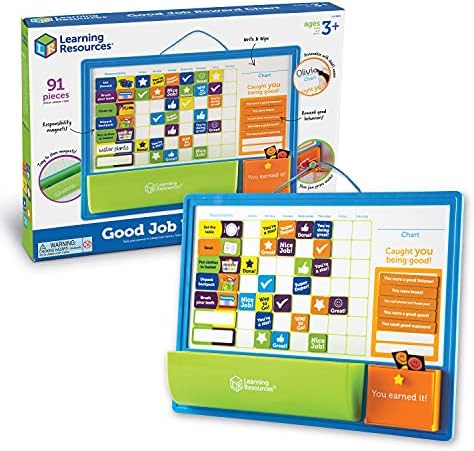 Learning Resources Good Job Reward Chart - 91 Piece Set, Ages 3+ Custom ...