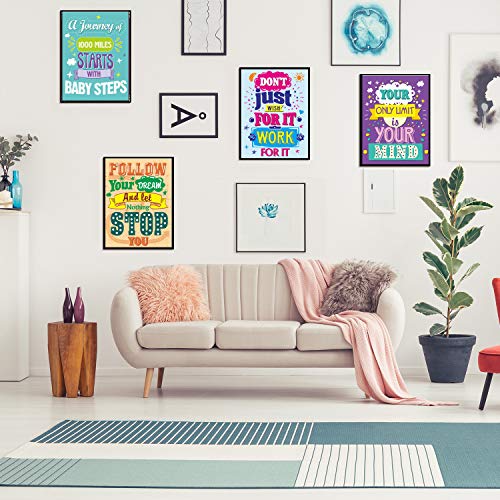 Motivational Posters for Classroom 10 Pack Inspirational Quotes Poster ...