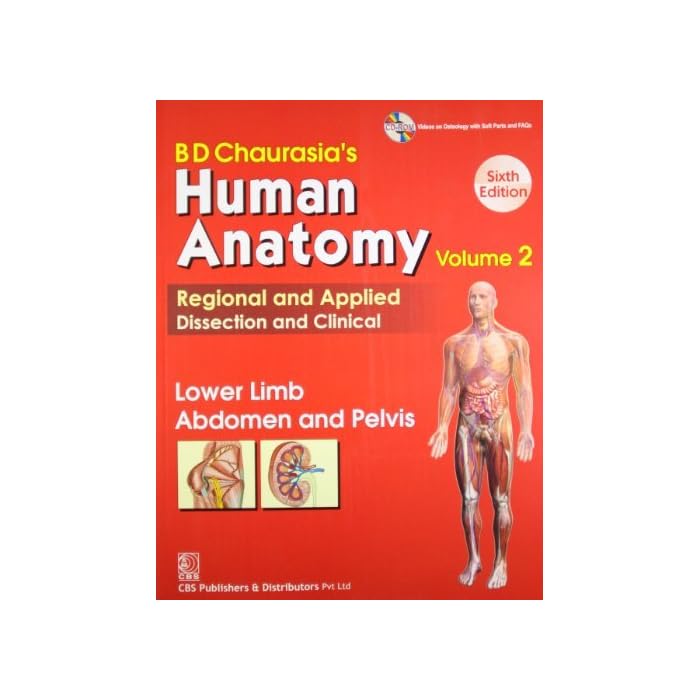 Buy BD Chaurasia's Human Anatomy Regional and Applied Dissection and ...