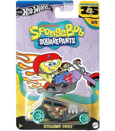 Spongebob Mini Figures Hot Wheels Circle Trucker (Track Stars RTH ...