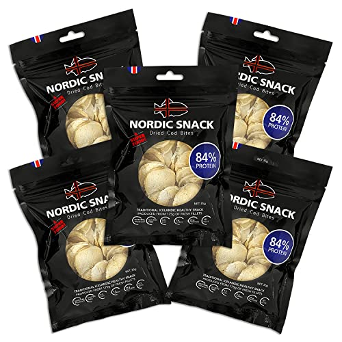 Nordic Catch Freeze Dried Cod Bites Seafood Snacks - Chips made from ...