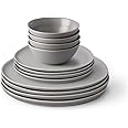Amazon.com: Fable Dinnerware Set - Includes 4 Each of The Dinner ...