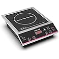 Amazon.com: Lecon Chef Induction Cooktop 1800W Induction Burner Cooker ...