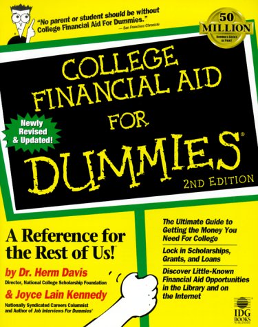 Amazon.com: College Financial Aid For Dummies: 0785555005105: Davis ...
