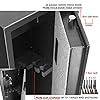 SECUSTAR Biometric Rifle Gun Safe,Quick Access 5-7 Gun Large Improved ...