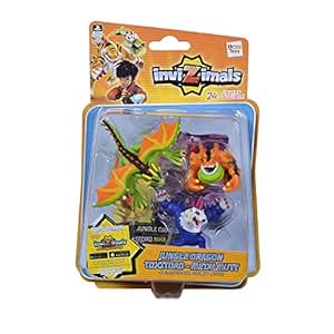 Invizimals jungle dragon toxitoad - metalmutt + 3 cartas de realidad ...