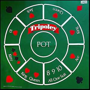 Amazon.com: Cadaco Felt Tripoley Game Table Mat: Toys & Games