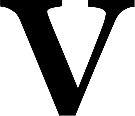 Oedim Letra V PVC 5mm de Color Blanco para Decorar en Boda/Fiesta | 11 ...