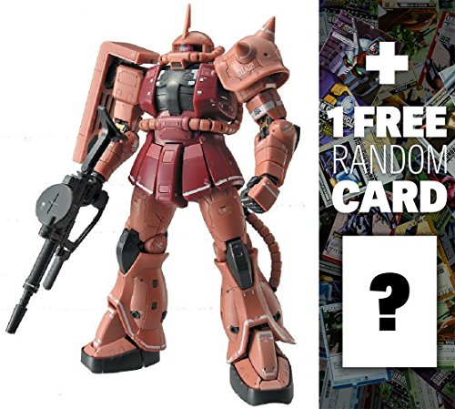 Buy MS-06S Char's Zaku: dam Real Grade 1/144 Model Kit + 1 FREE ...