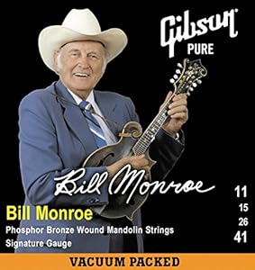 Gibson Gear Bill Monroe Signature Mandolin Strings: Amazon.co.uk ...