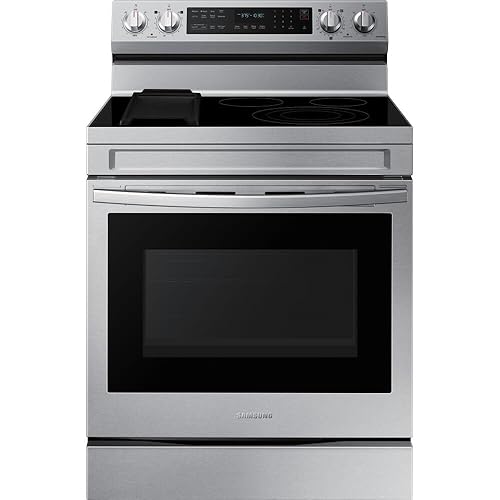 SAMSUNG NE63A6711SS 6.3 cu. ft. Smart Freestanding Electric Range with ...